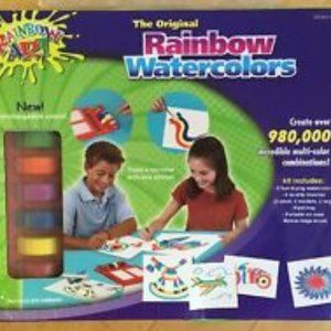 rainbow art | Toys | Rainbow Art Super Water Color Kit Painting Kit ...